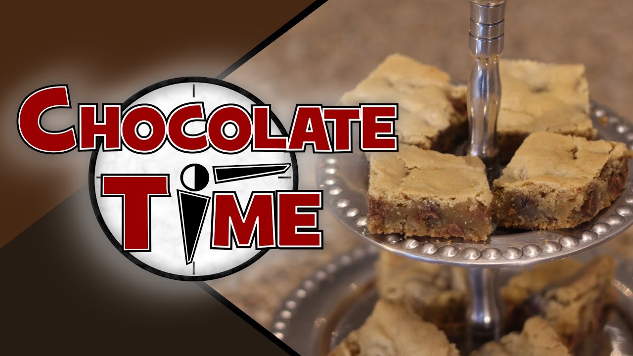 Chocolate Chip Bars - Chocolate Time - 25 - YouTube