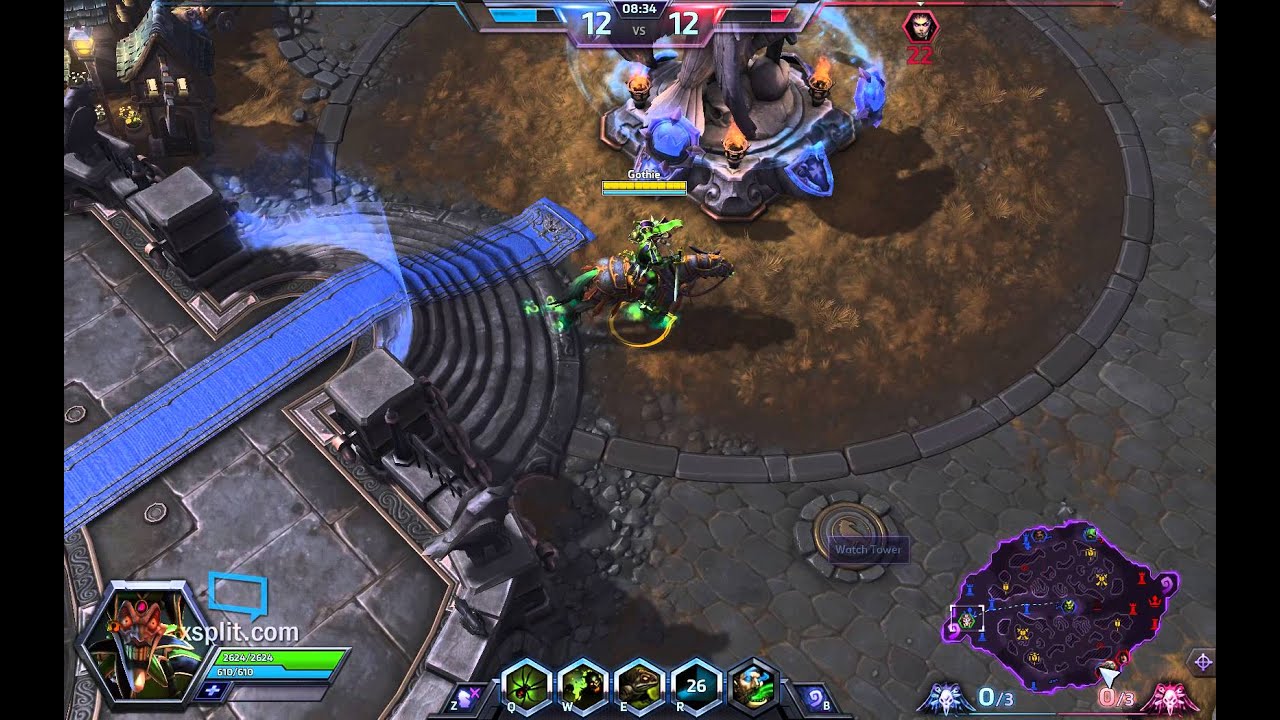Gothie plays Heroes of the Storm - YouTube