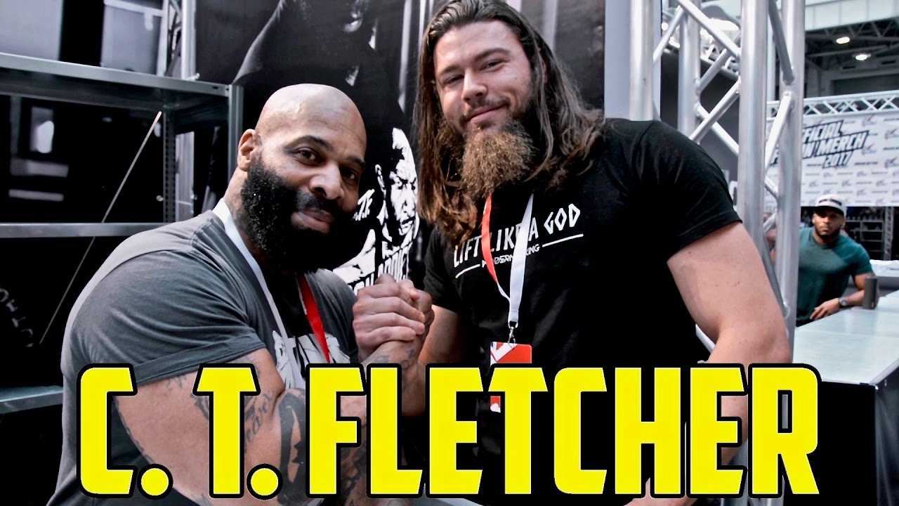 C.T. Fletcher Talks Bodybuiling For Older Guys At FitCon - YouTube