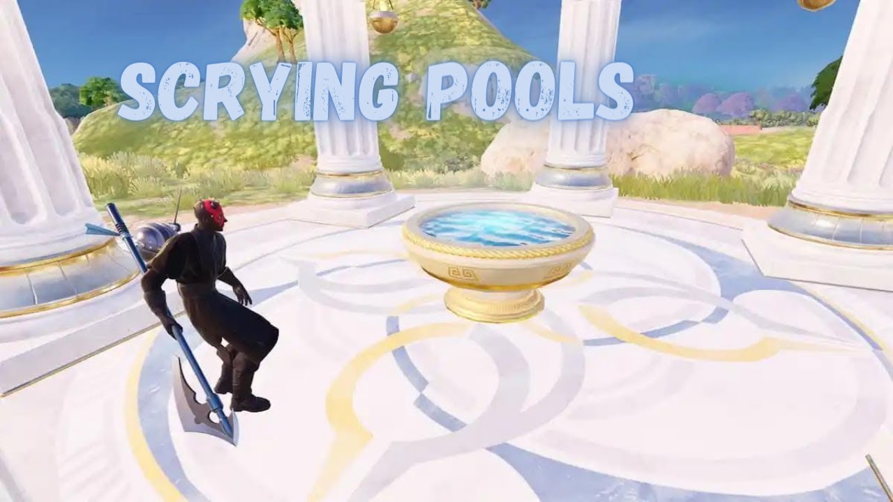 Fortnite Scrying Pools: Where to Find Them and How to Use Them - YouTube