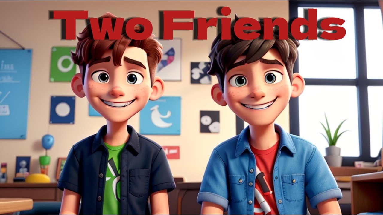 A Tale of Two Friends in a Digital World 🌐 - English Story | Short ...