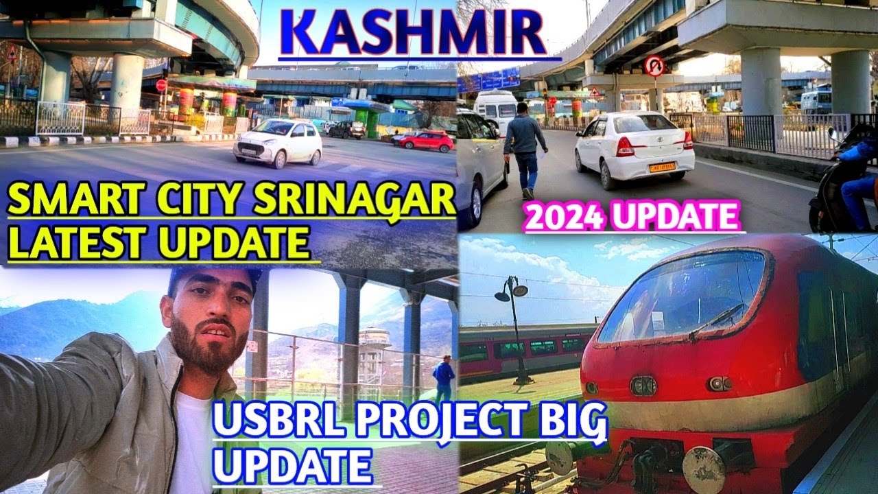SMART CITY SRINAGAR LATEST UPDATE || USBRL PROJECT BIG UPDATE || INDIA ...