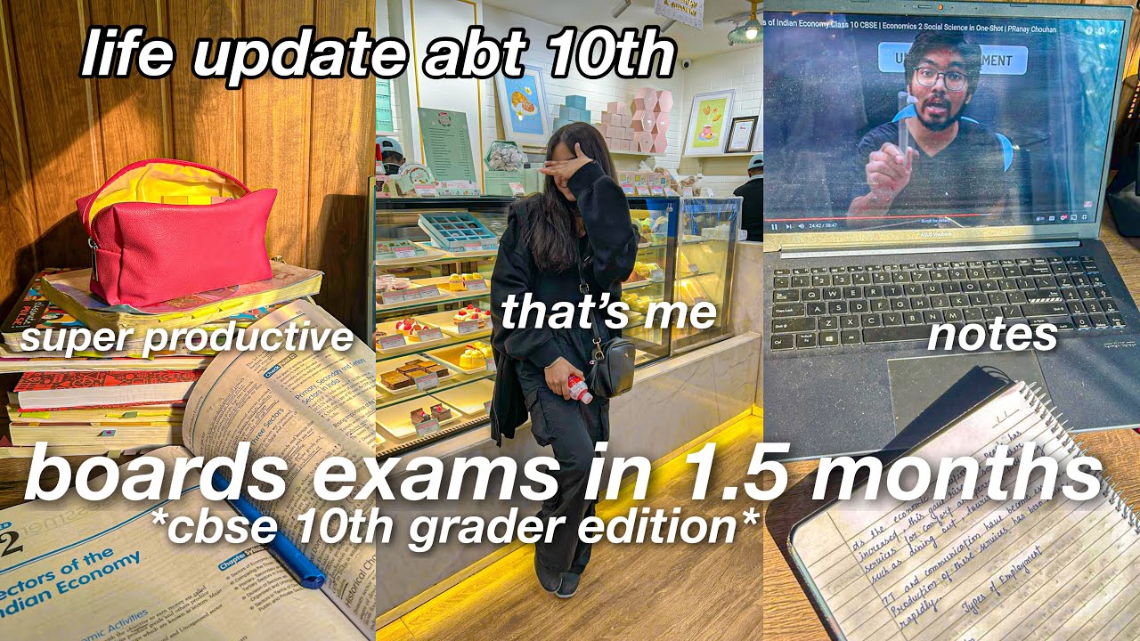 1.5 MONTHS FOR BOARDS *life update video + study with me* | Dia Gautam ...