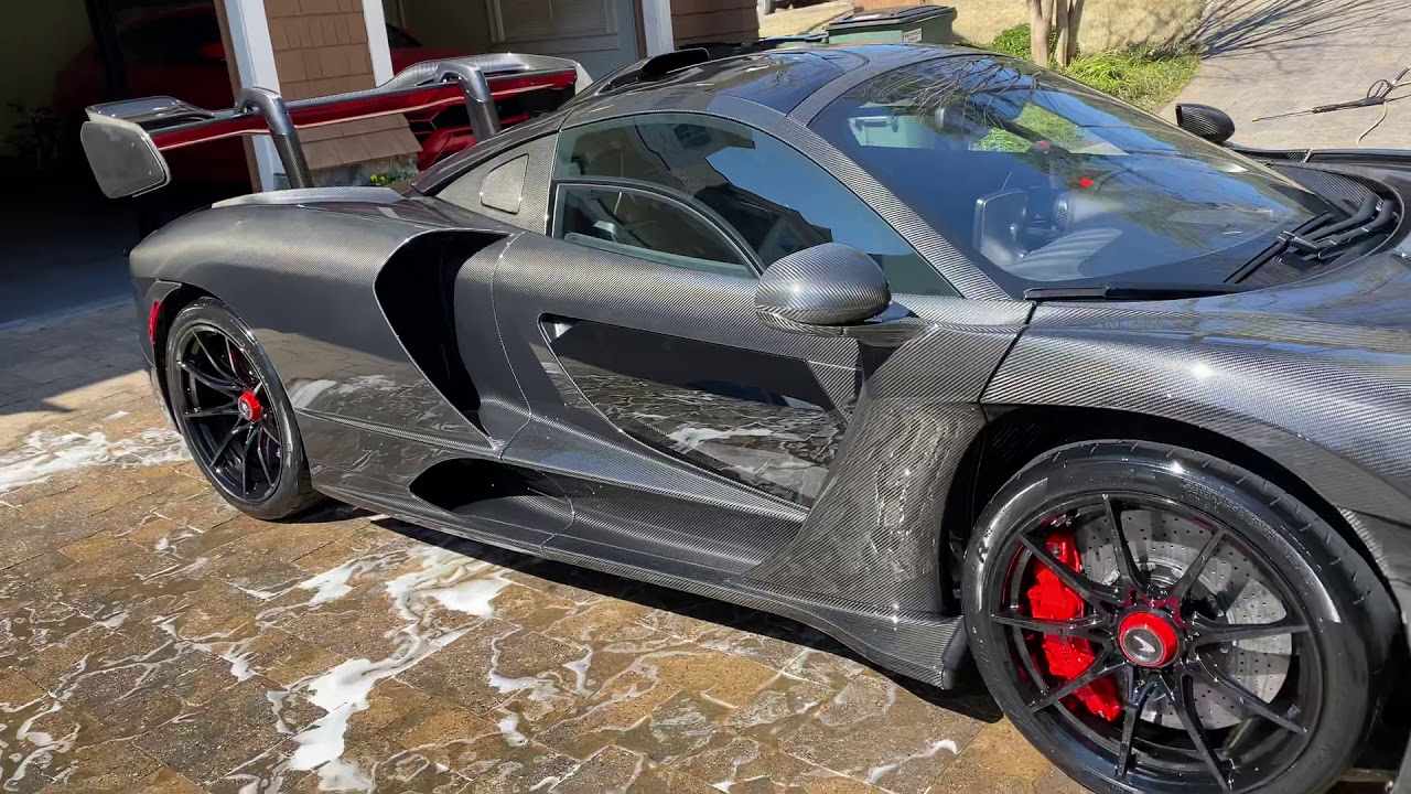 Exposed full carbon Mclaren Senna - YouTube