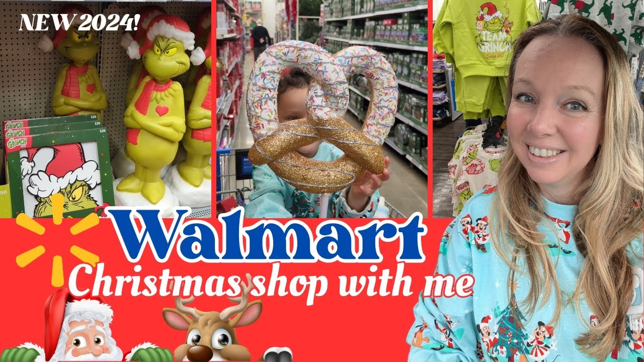 🎄NEW Walmart Christmas 2024 MUST SEE FINDS! | Christmas decor Shop with ...