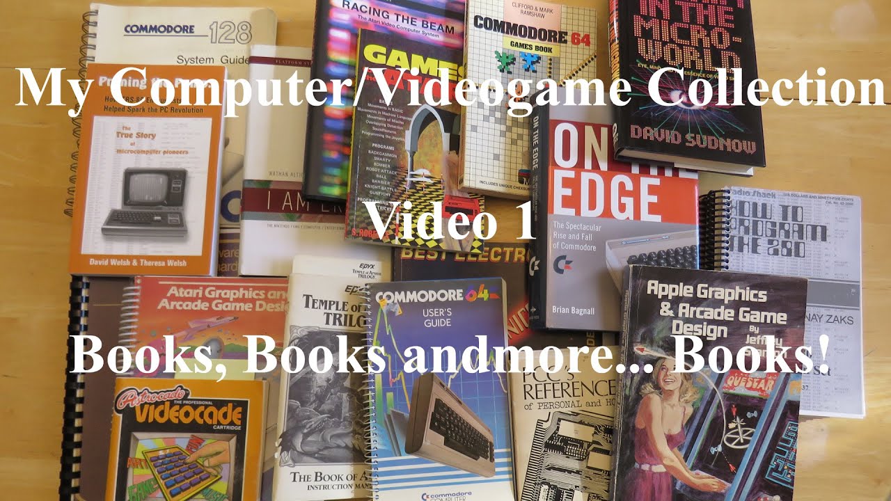 Computer and Videogame Collection - Video 1 - Books, Books and More ...