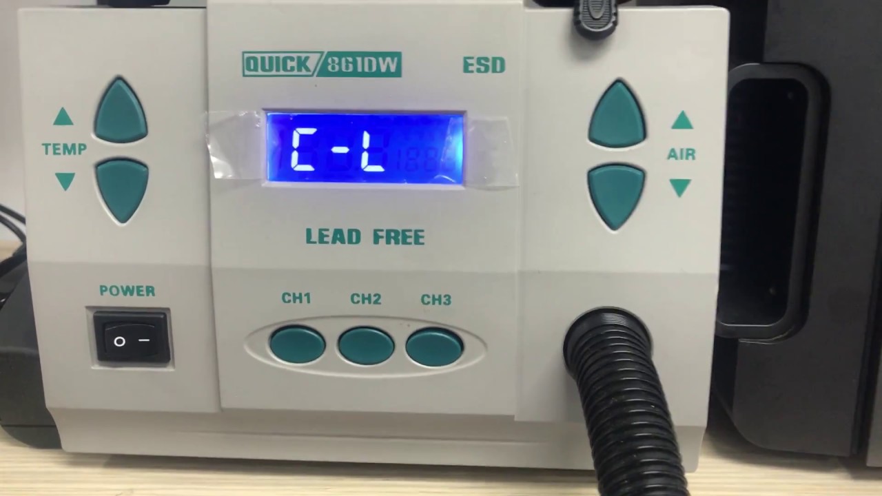 Como calibrar la estacion QUICK 861DW - YouTube