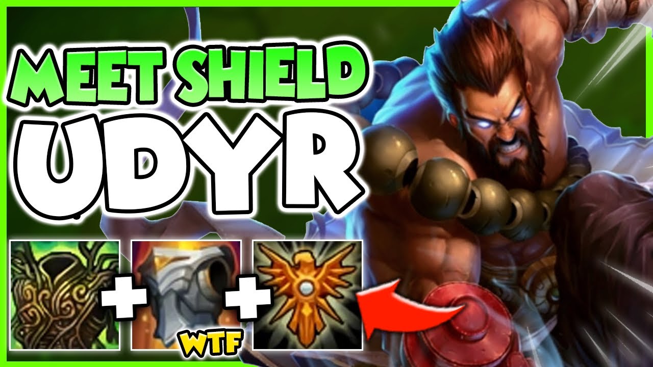 WHEN TO USE FULL TANK UDYR TO CARRY THE GAME! BE A LEGIT MEAT SHIELD ...