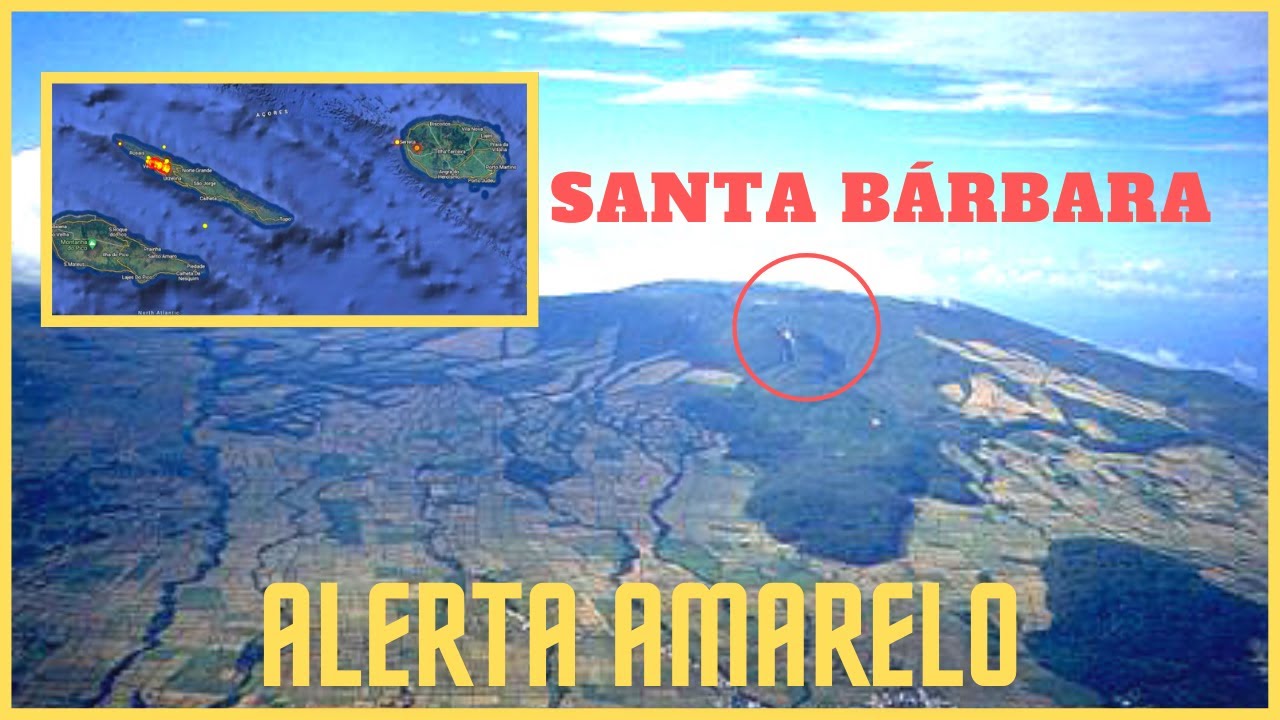 ATIVIDADE SÍSMICA: Vulcão de Santa Bárbara em alerta amarelo - YouTube