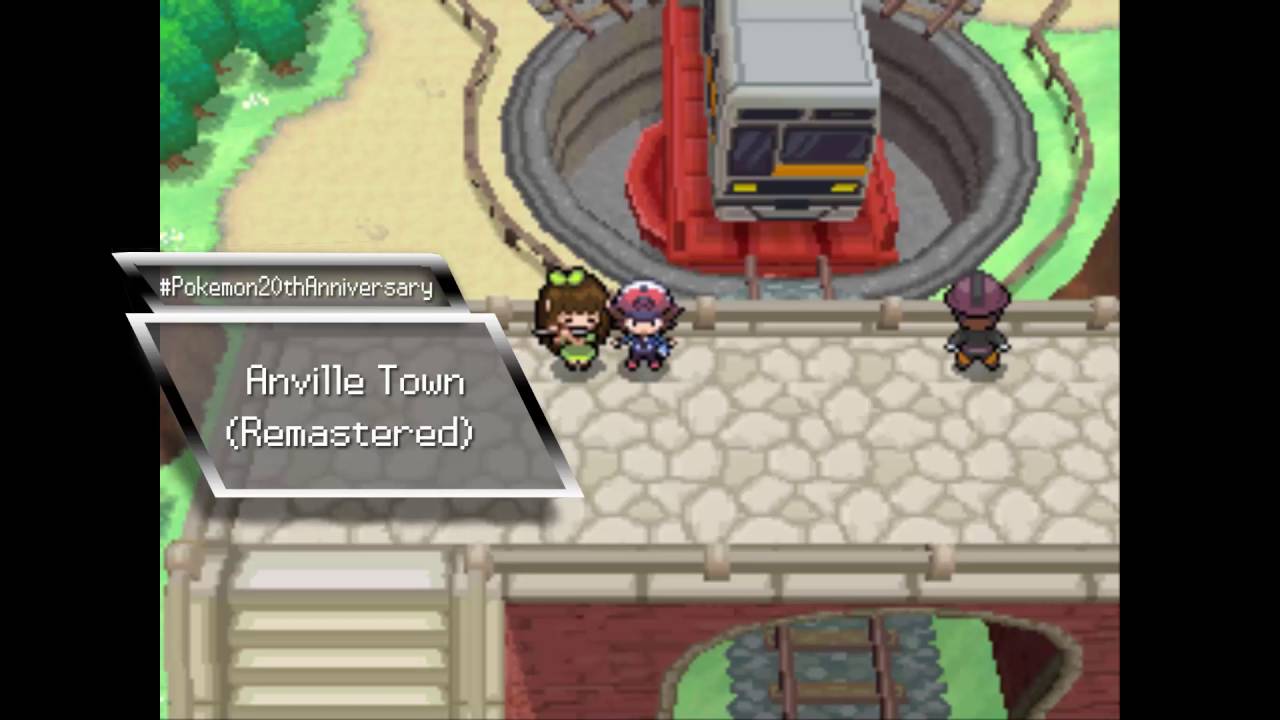 #Pokemon20thAnniversary - Pokemon BW/BW2 Anville Town (Remastered ...
