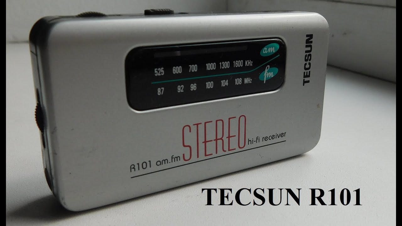 Радиоприемник TECSUN R101 Обзор - YouTube