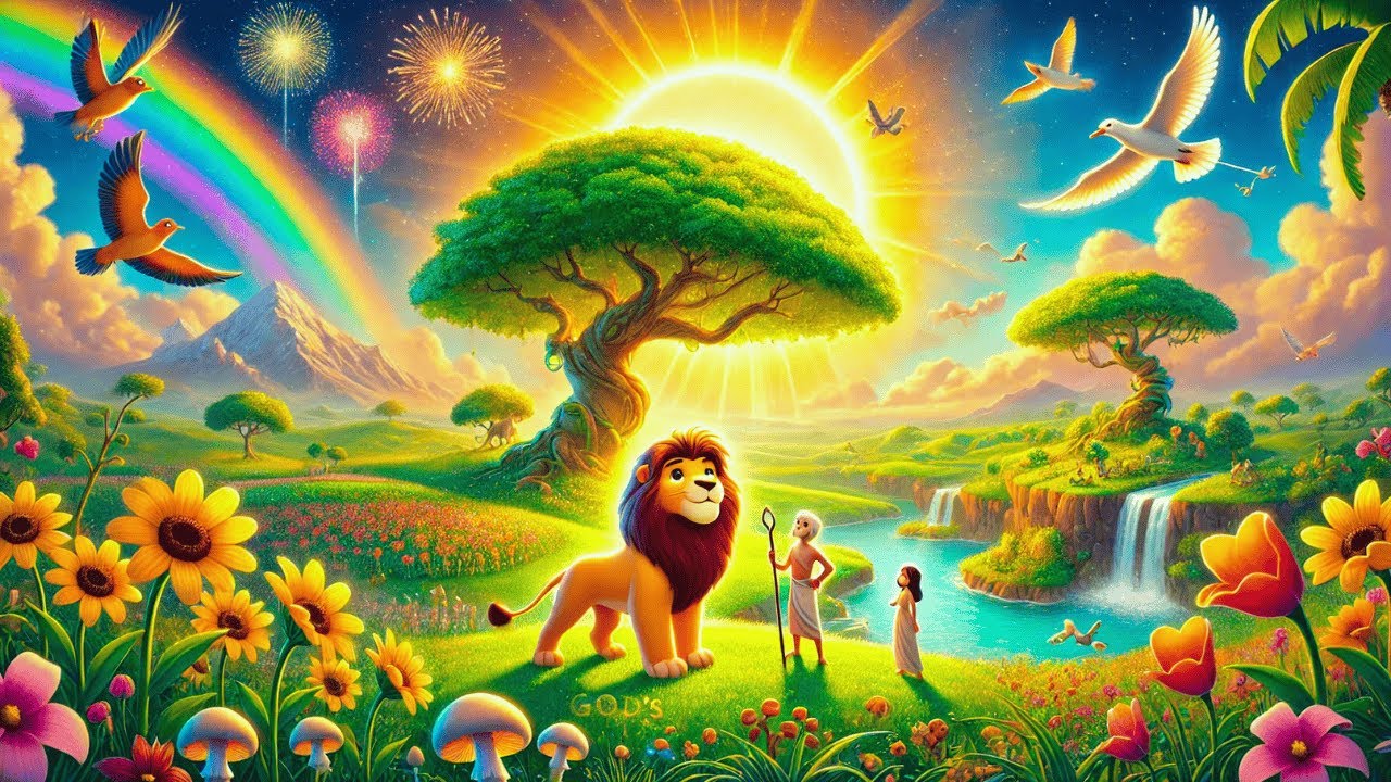 How God Created the World in 7 Days – A Beautiful Bible Story for Kids ...