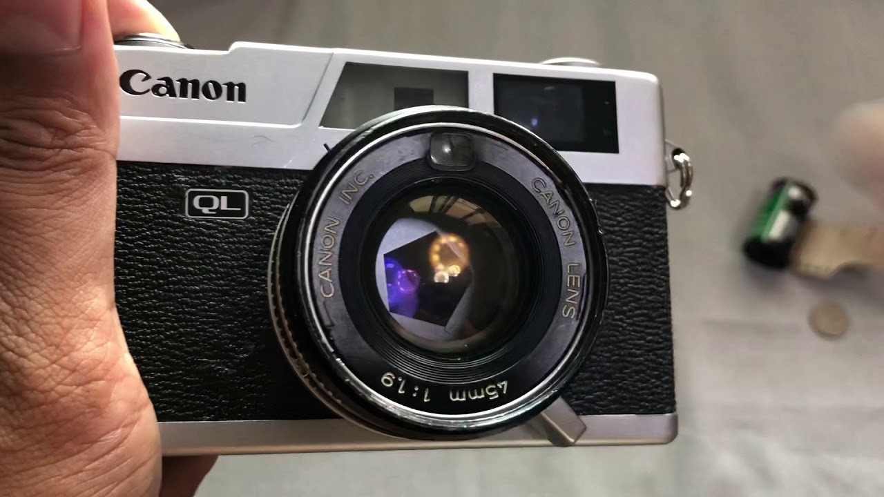 Canon canonet ql19 - YouTube