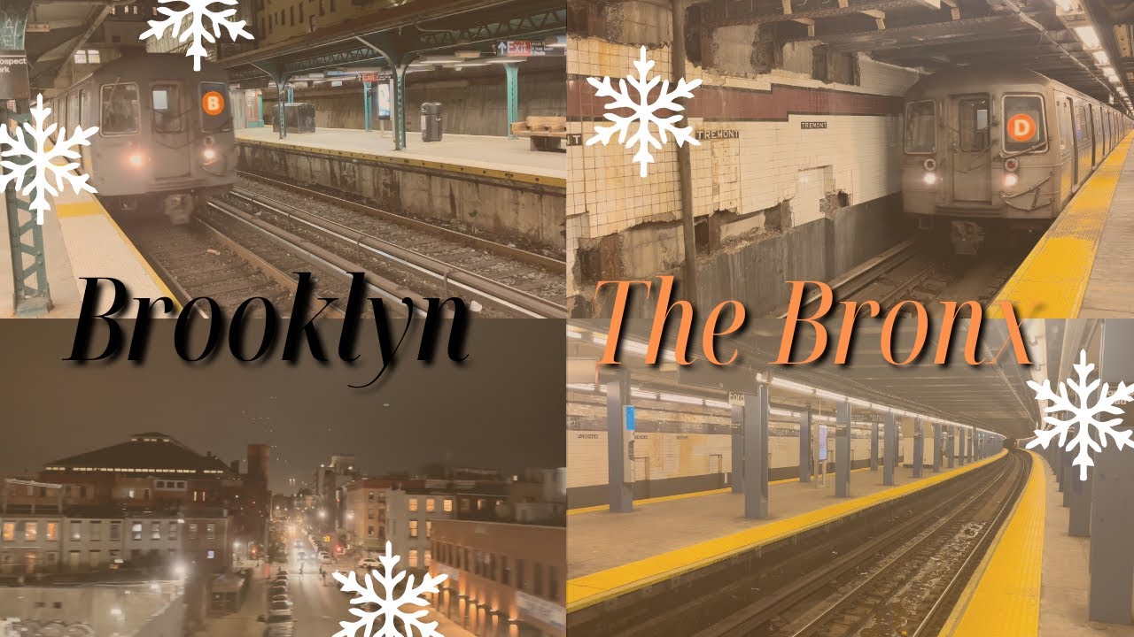 Two Borough Train Action! | Brooklyn & The Bronx Trains In Action! | # ...