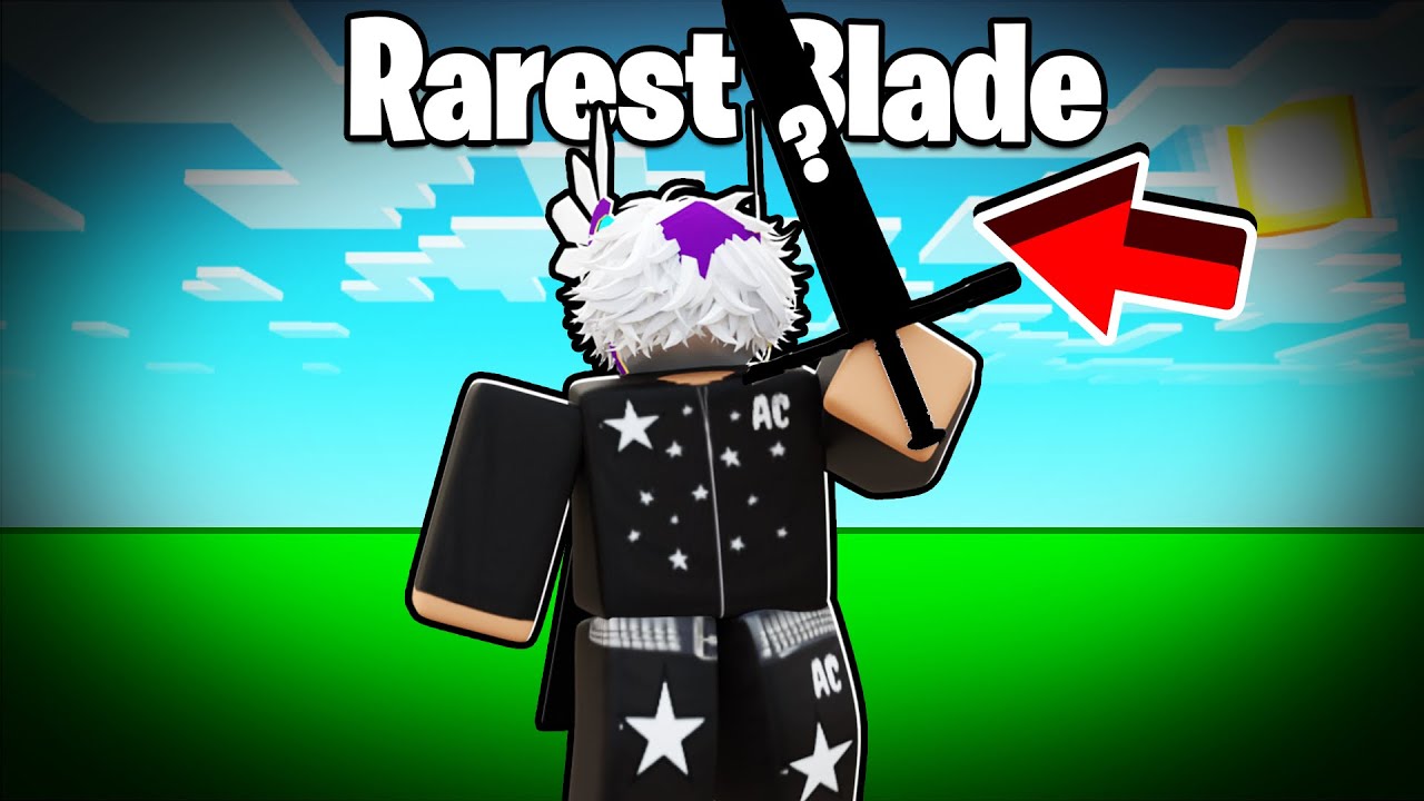 This Is The RAREST Blade in Blade Ball - YouTube