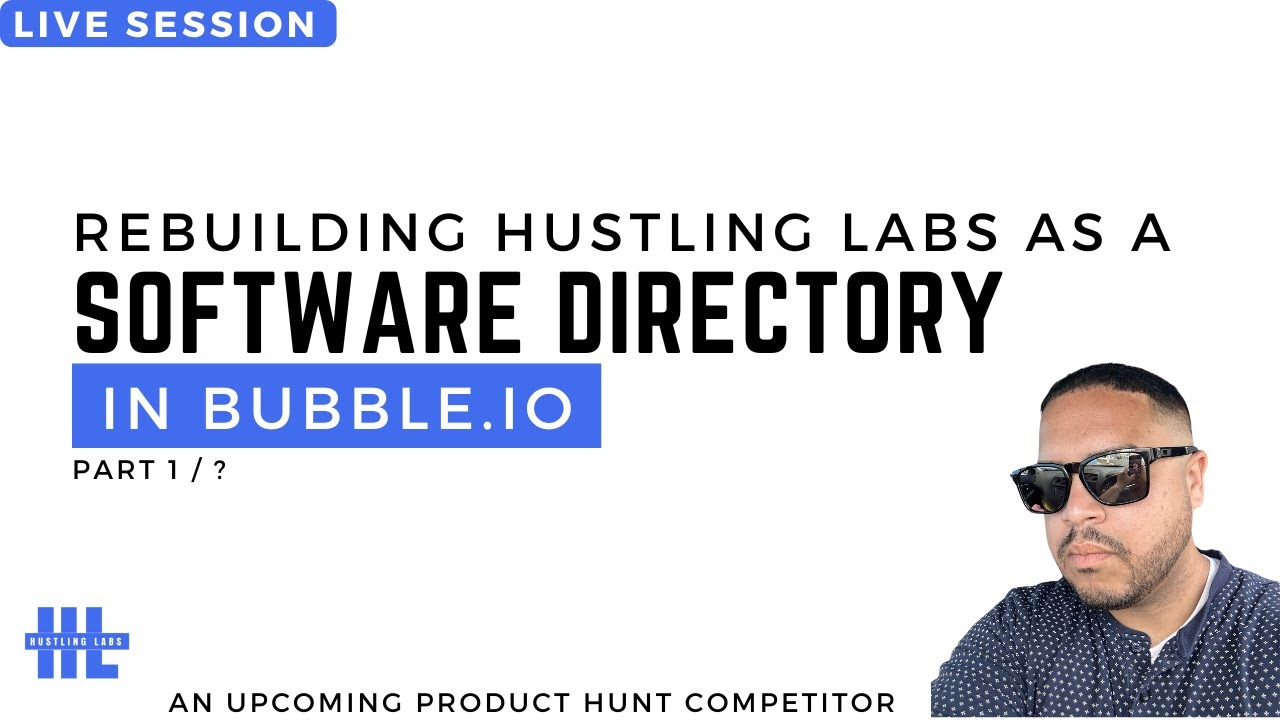 Building a massive software directory in Bubble.io #AI #NoCode #Business - YouTube