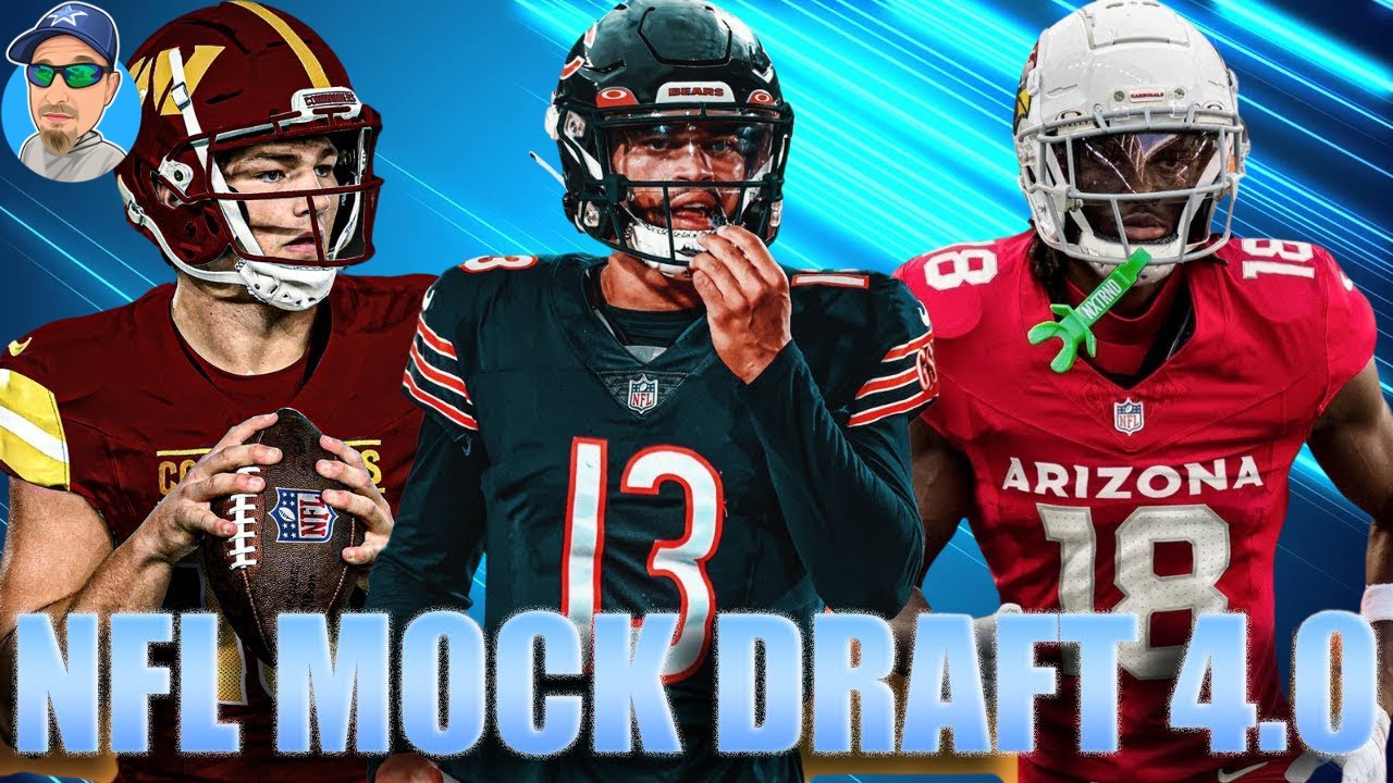 GAMETIME BRYAN'S MOCK DRAFT 4.0 - YouTube