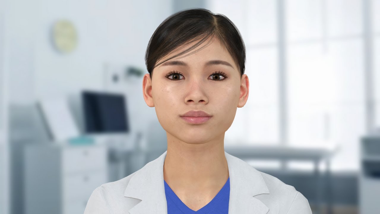 Digital Human Li from Trulience Introducing the book "The AI Digital Human Cardiac Coach" - YouTube