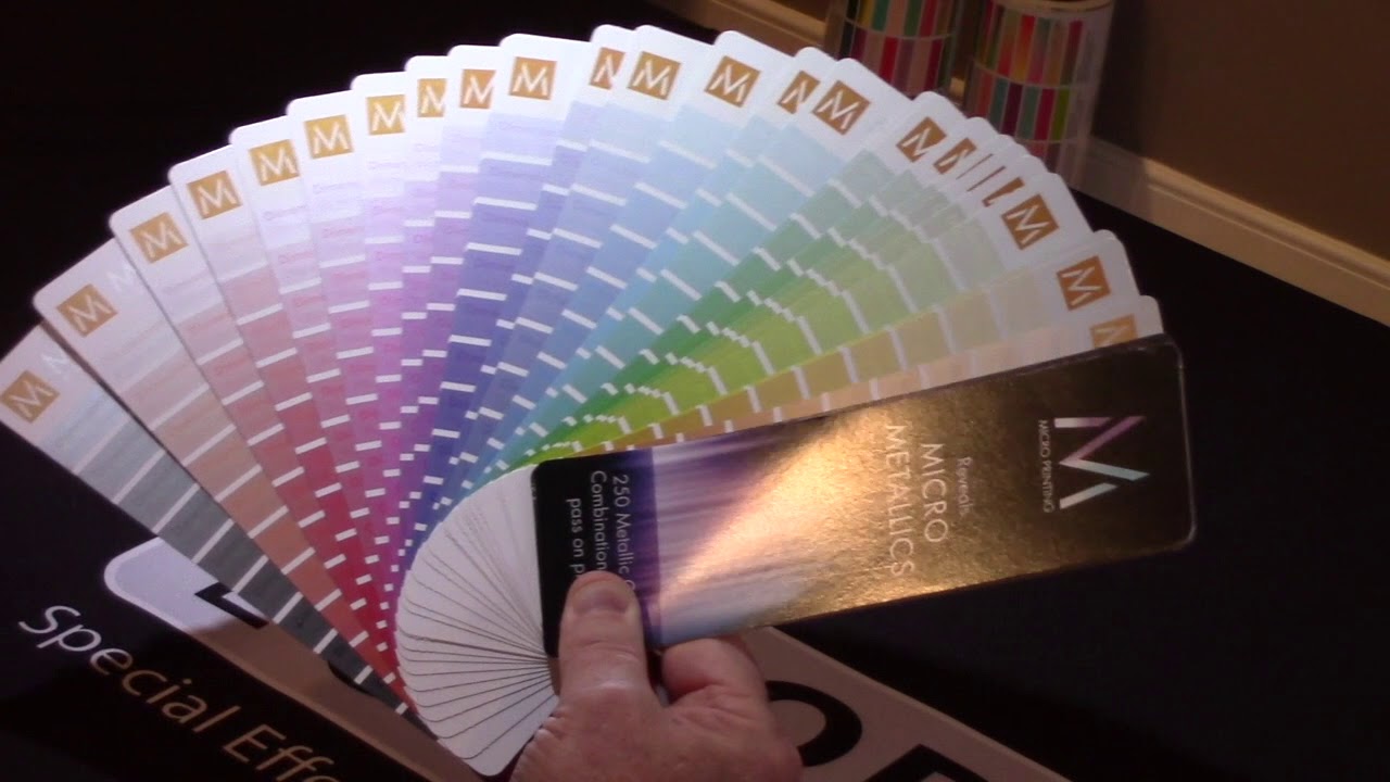 Best Offset Silver Ink Swatchbook - YouTube