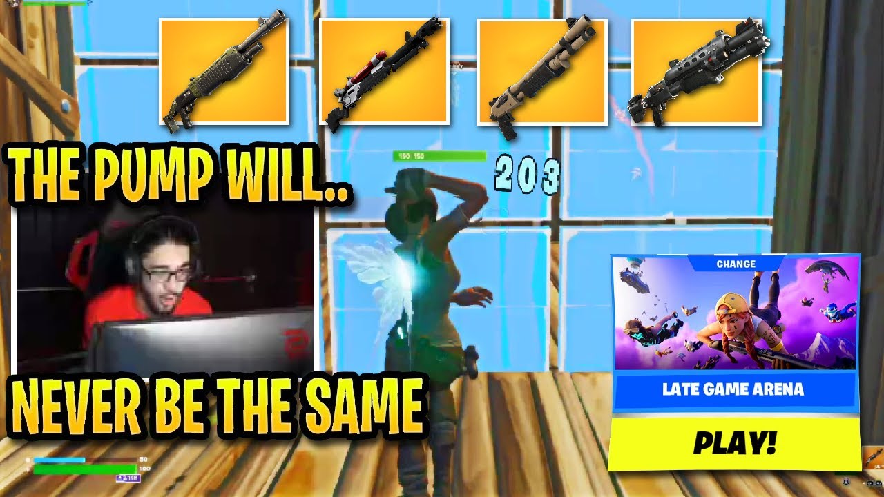 FaZe Sway Shows His Skills with Every SHOTGUNS in Late Game Arena - YouTube