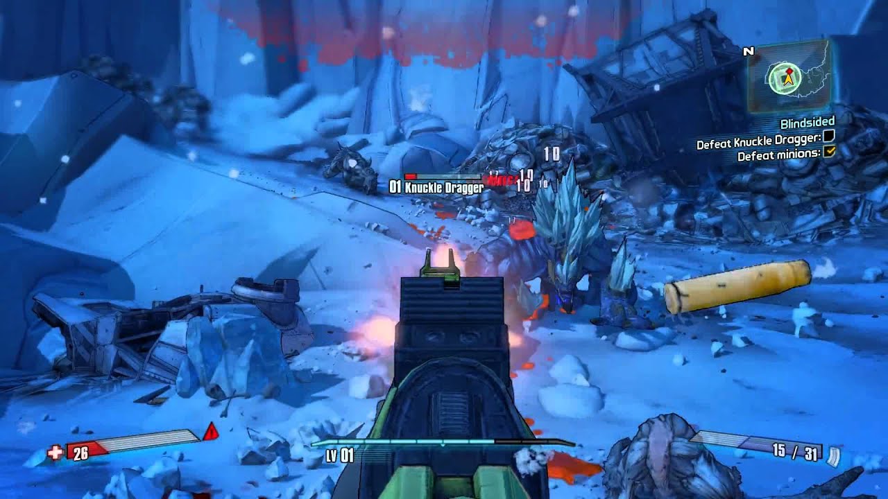 Borderlands 2 - Start of Game Gameplay (1080p) - YouTube