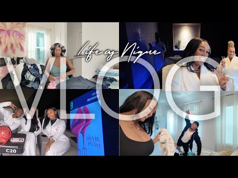 HOUSE CLEAN OUT + MOVIE DATE W/ FRIENDS + SPA DAY W/ MY MOM + NEW HAIR + MORE !