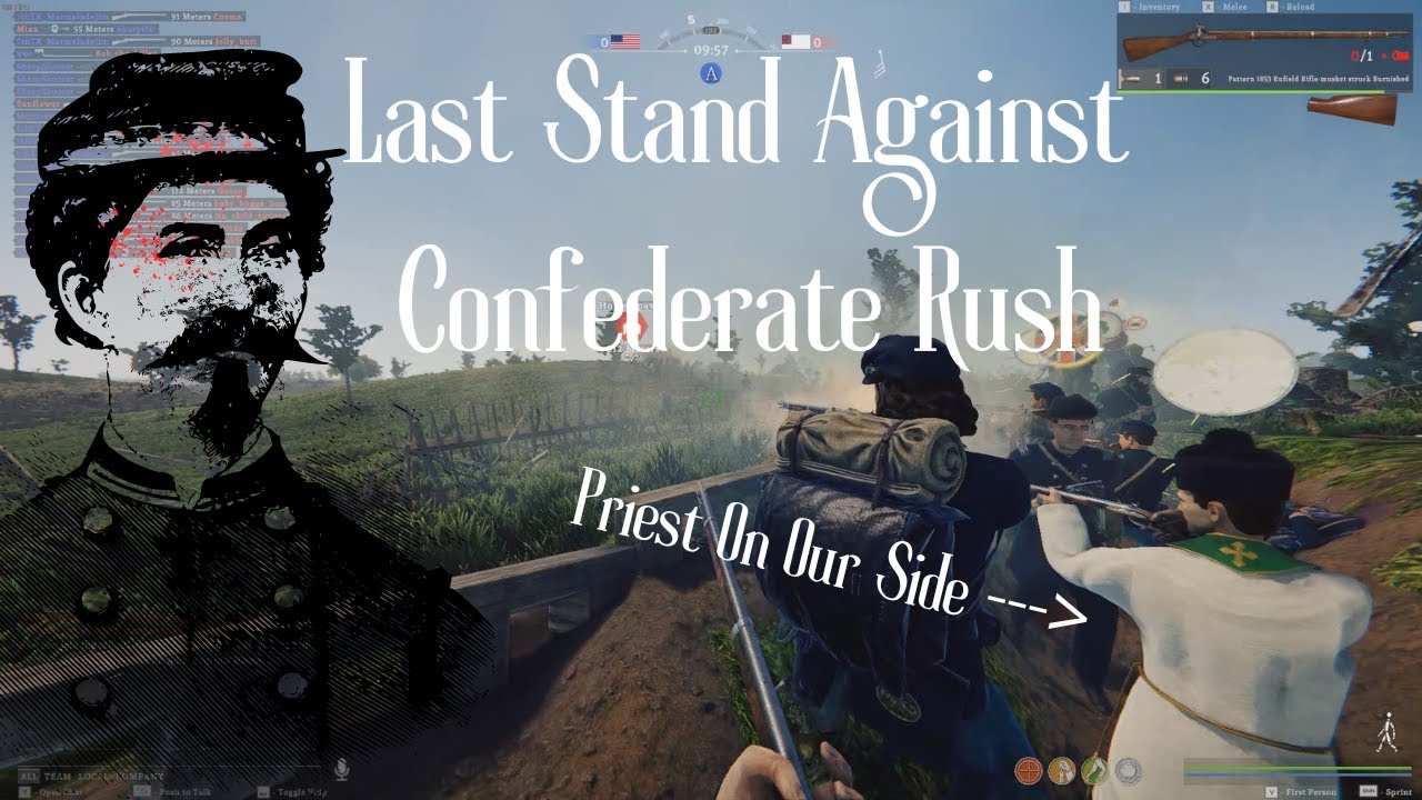 Massive Roleplay Battle in Battle Cry of Freedom Union vs. Confederate ...