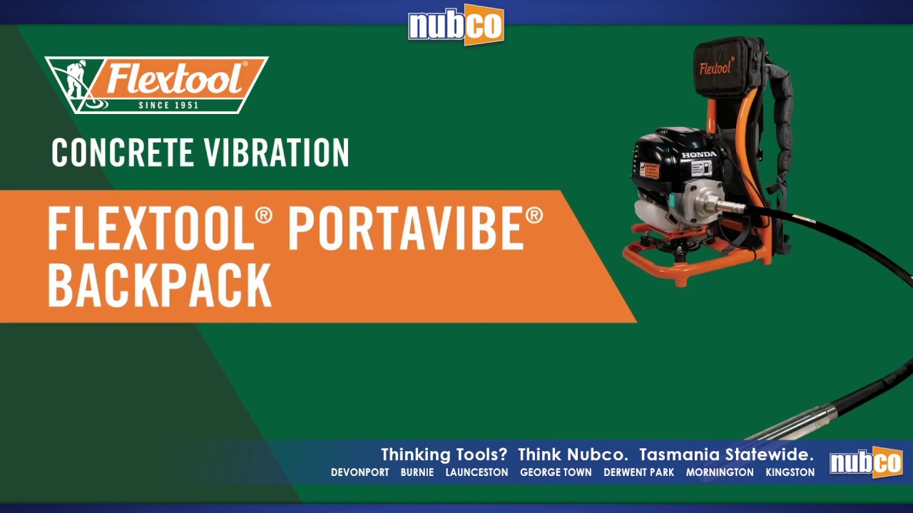 FLEXTOOL® PORTAVIBE® BACKPACK - YouTube