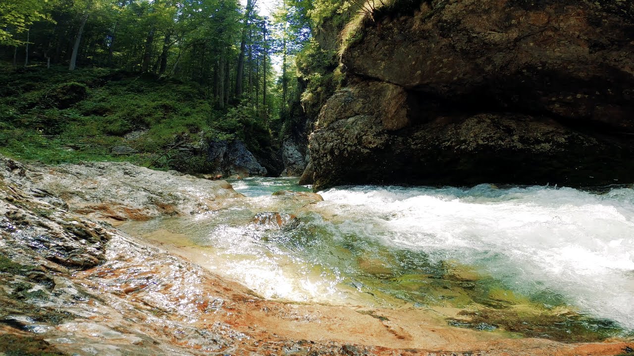 🏔️ Mountain River Sounds | Soothing River Flowing | Nature Noise 🌿 ...