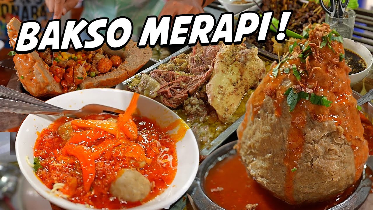 500 BAKSO MERAPI ANTRI DI PEGANG SETIAP HARI ! - YouTube