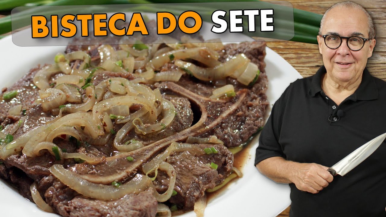 RECEITA DE UMA SUCULENTA BISTECA DO SETE ACEBOLADA - CHEF TAICO - YouTube