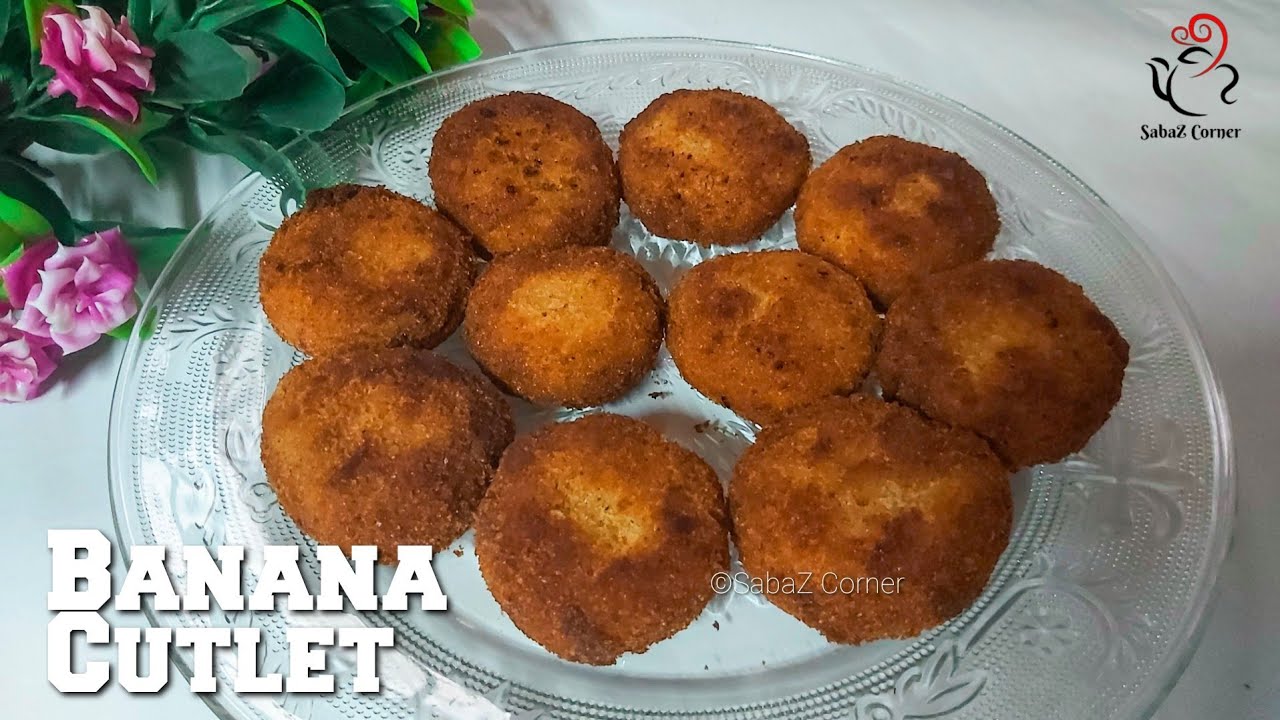 Banana Cutlet | Sweet Cutlet Recipe | Iftar Snack Recipe - YouTube