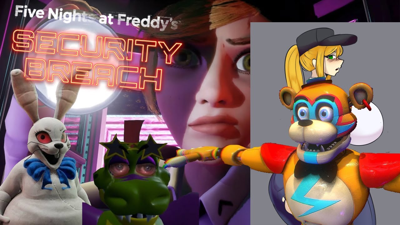 50 BUGS CON FREDDY EL JUEGO (FNAF Security Breach) #2 - YouTube