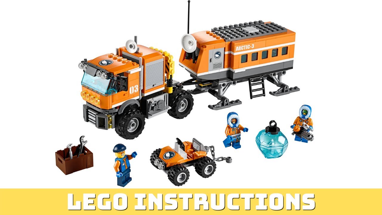 LEGO instructions | CITY | 60035 Arctic Outpost - YouTube