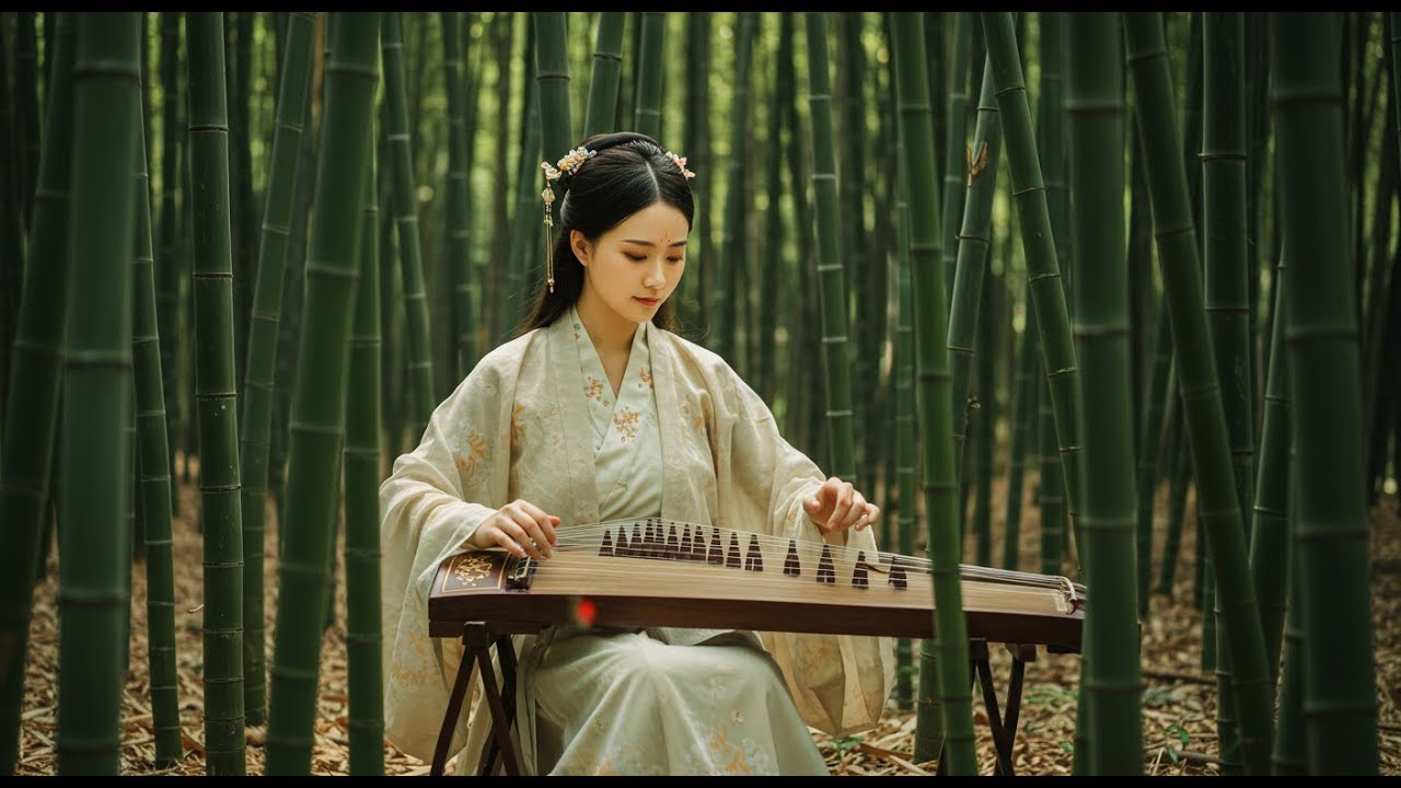 Whispers of the Bamboo Strings#deepsleep #chinesemusic #guzheng #flute ...