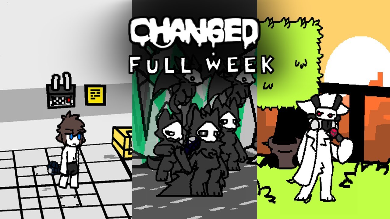 Changed FULL WEEK FNFMOD (Friday Night Funkin') Hard - YouTube