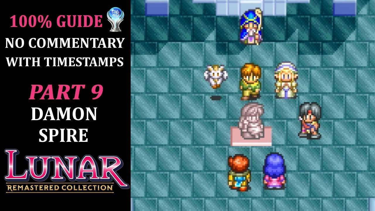 LUNAR: Silver Star Story Remastered | 100% Walkthrough | Part 9 - Damon ...
