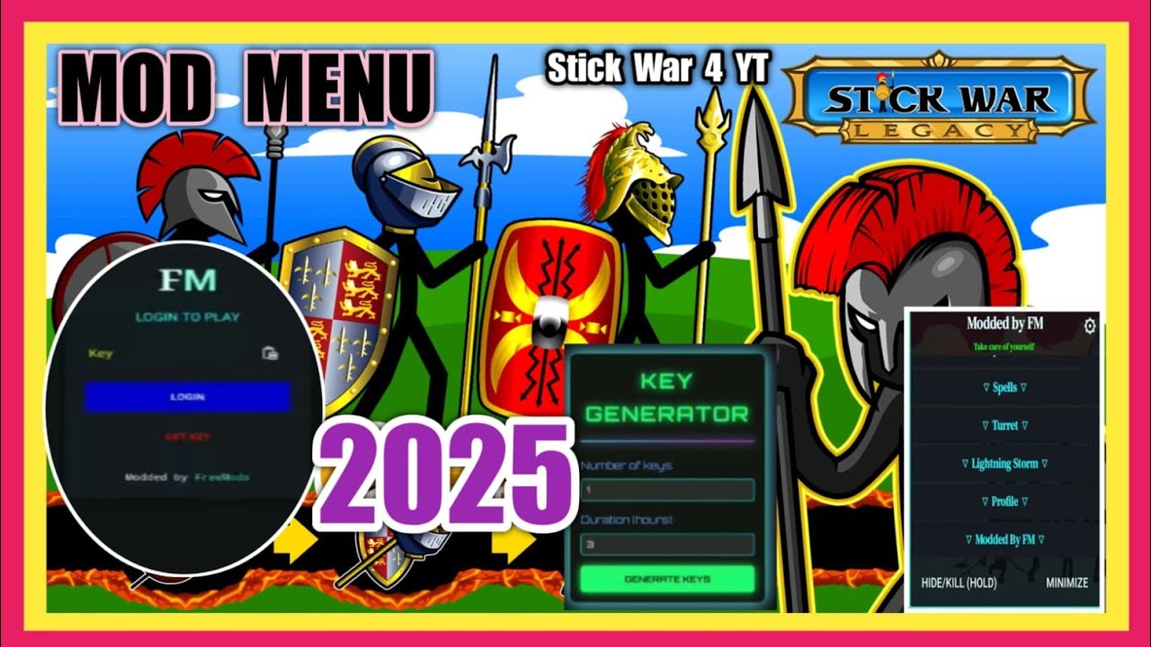 "Ultimate 2025 Stick War Legacy Mod Menu Revealed! Unleash Epic ...
