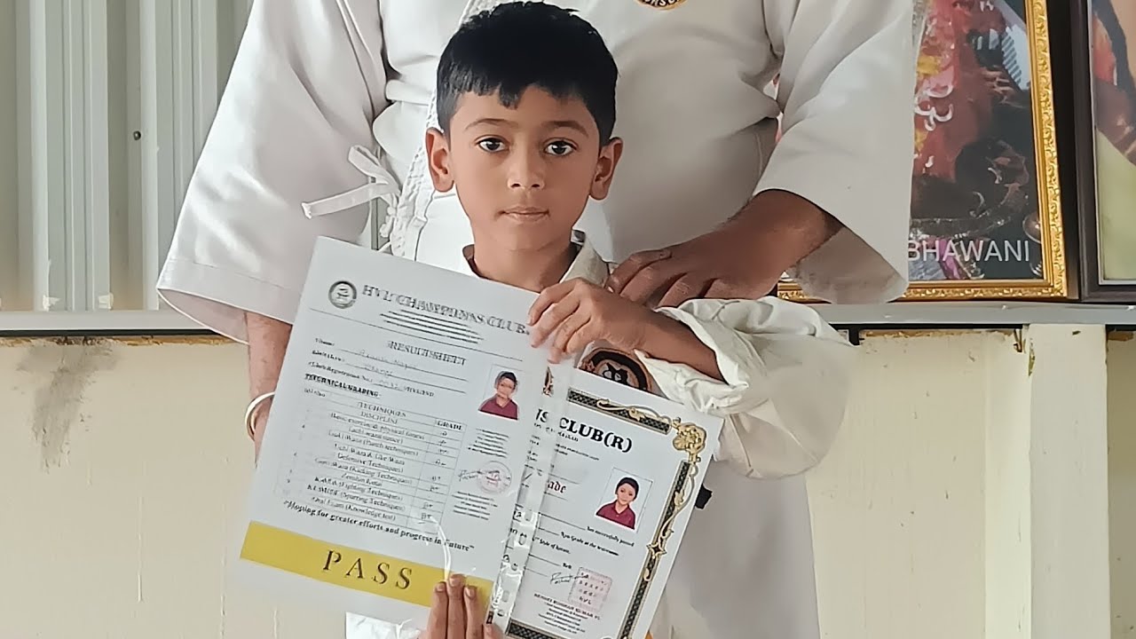 Yellow belts testing for Orange belt | karate exam - YouTube