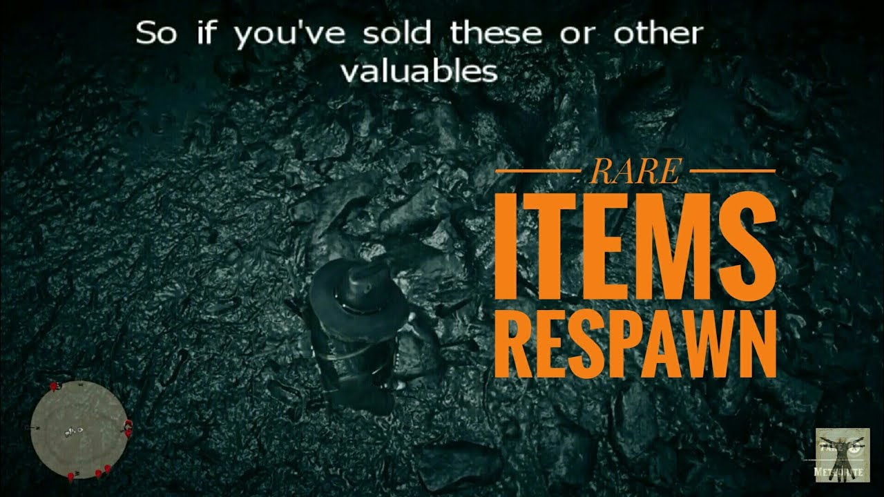 Quick RDR2 Tip - 3/3 Meteorites & Respawning Unique Items - YouTube