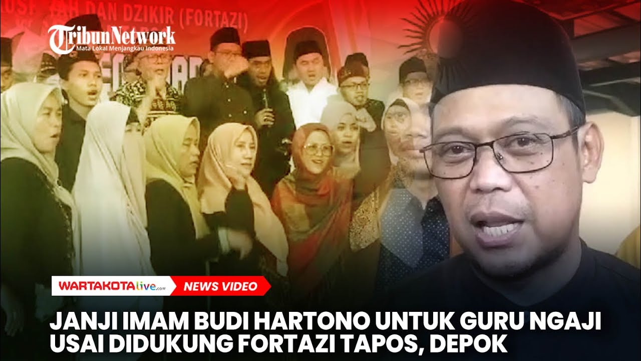 Ini Janji Imam Budi Hartono untuk Guru Ngaji Kota Depok Usai Didukung ...