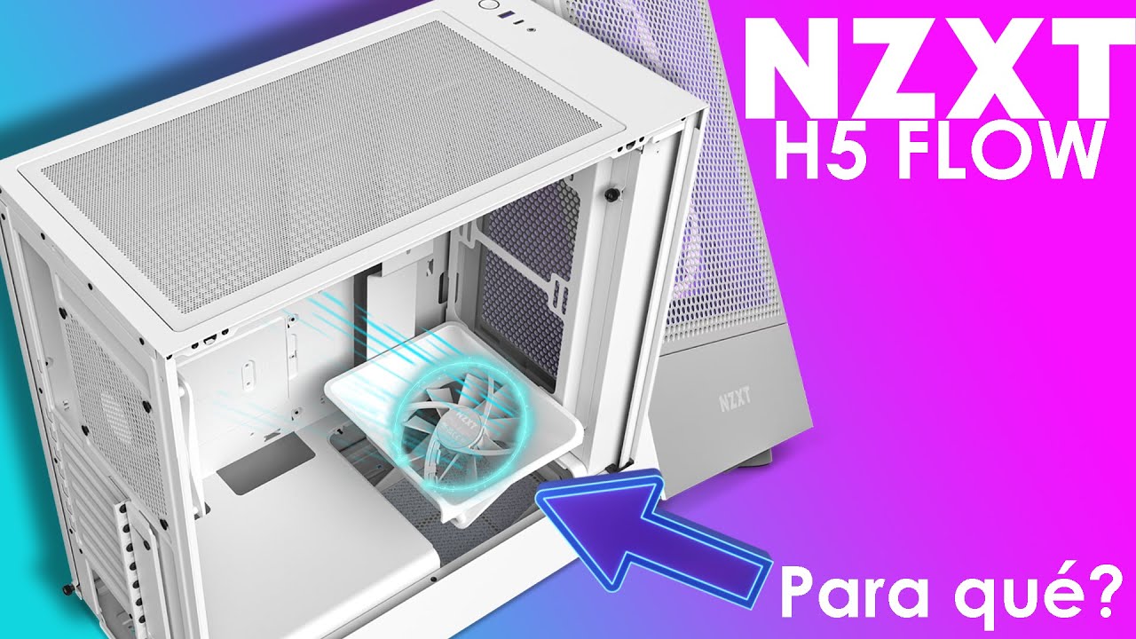 Review NZXT H5 FLOW - La mejor ventilación? - YouTube