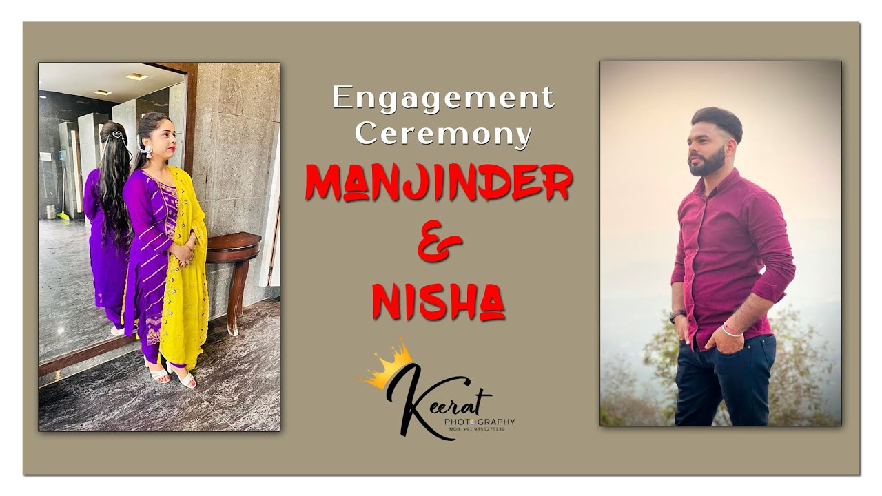 Engagement Ceremony // Manjinder & Nisha // At:- Tips Foods Ludhiana ...