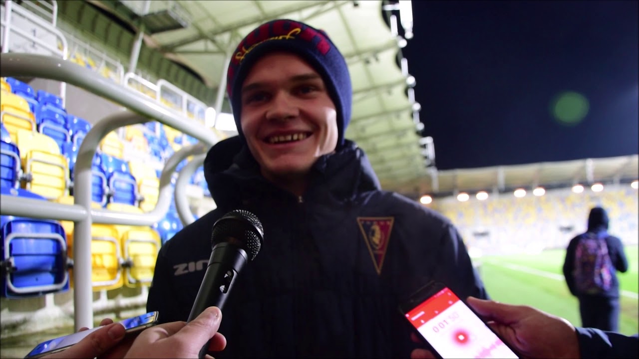 Hubert Matynia po meczu z Arką :: 30.11.2019 - YouTube