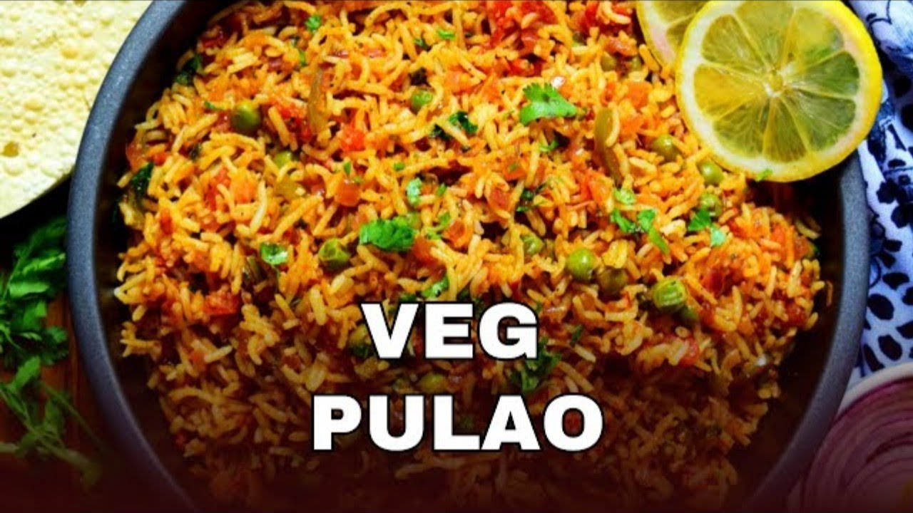 Veg Polau Recipe | Pulao Recipe |How To Make Polau Recipe| - YouTube