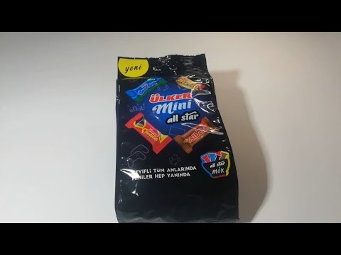 Turkish Candies Ulker mini all star unwrapping - YouTube