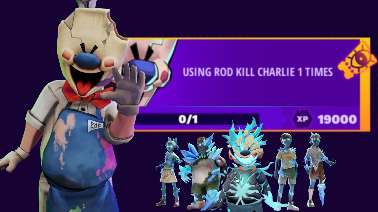 Horror Brawl Quest: Kill Charlie as ROD 19000 XP - YouTube