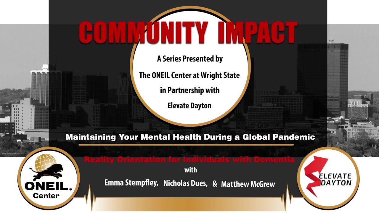 Community Impact - Reality orientation for individuals with dementia ...