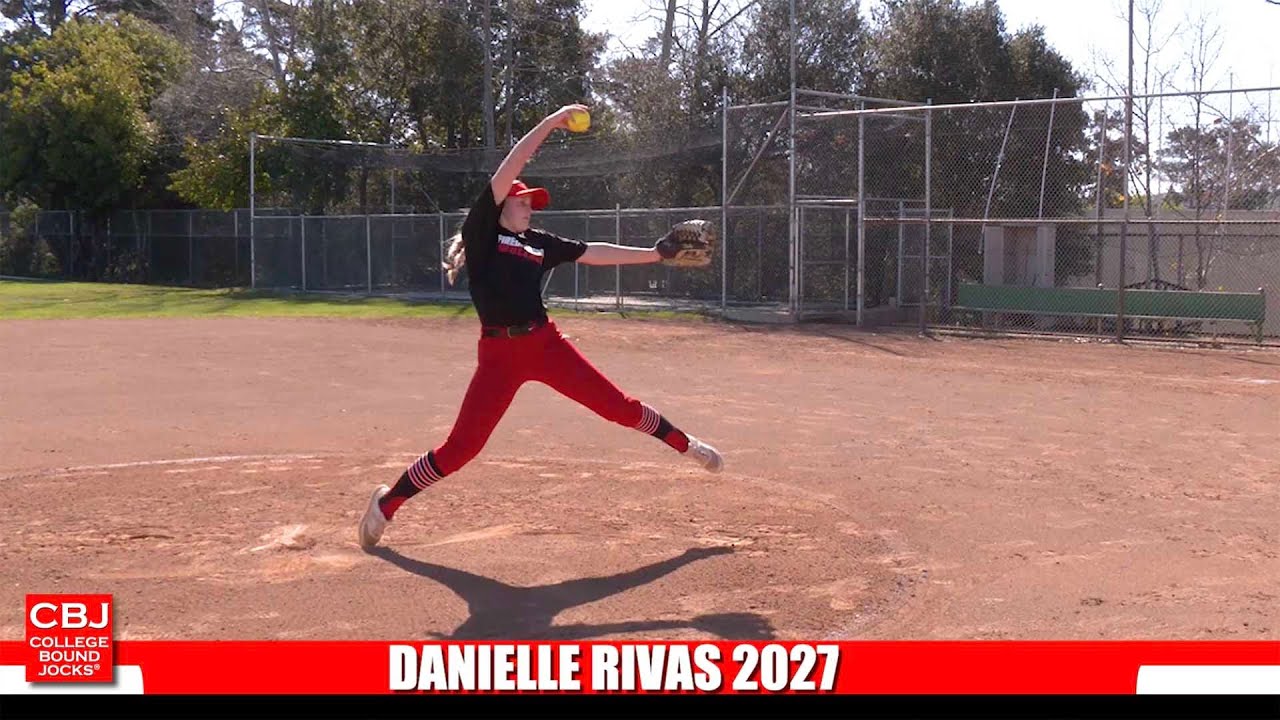 Danielle Rivas 2027 Pitcher Softball Skills Video - YouTube