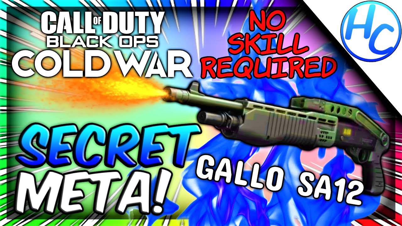 THE SECRET META ON COLD WAR... (Gallo SA12 Shotgun) [Cod Cold War Best ...